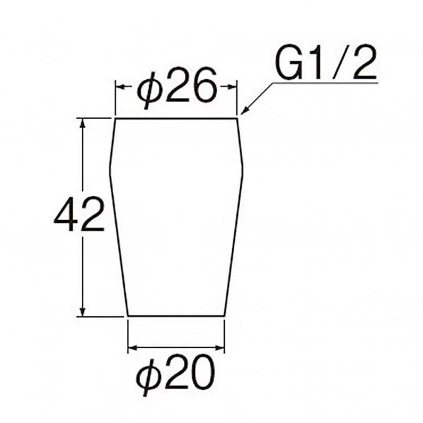 PU86TF 回転ホース金具 1個(SANEI)｜トラノテ