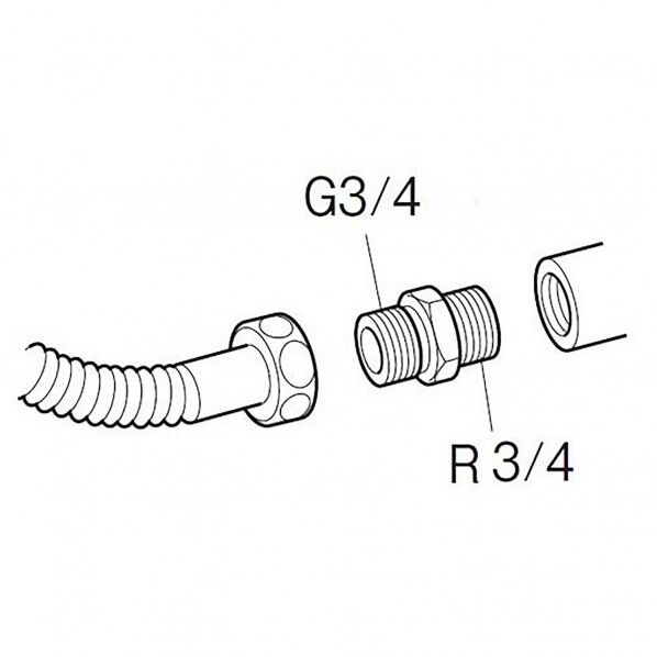 SANEI ベンリーカンニップル PT20-20 1個 (SANEI)｜トラノテ
