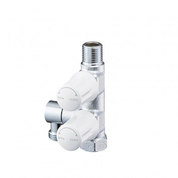 SANEI スマートヘッダー 7.25 x 6.3 x 10.7 cm グレー B3111A-L1-13 1個 (SANEI)｜トラノテ