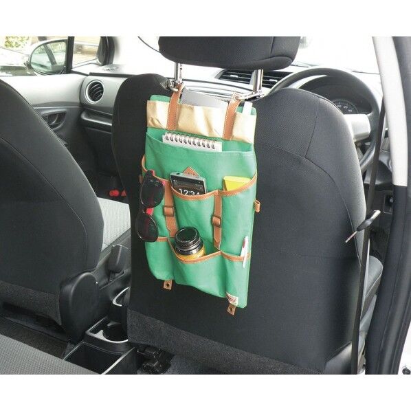 セトクラフト ウォールポケット(バックパック)グリーン SF-3852-GR 1個 (セトクラフト)｜トラノテ