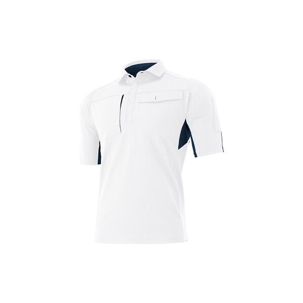 アイトス 半袖ポロシャツ(男女兼用)AZ10614-001ホワイト4L 4L 001ホワイト 10614 1着 (アイトス)｜トラノテ