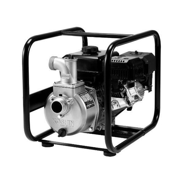 工進 KOSHIN モーターポンプ 口径25ミリ 銀 JM-25H 農業 散水 渇水 ハウス 育苗 高圧 1台 (工進)｜トラノテ