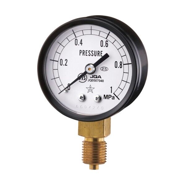 S-11-R1/8-10MPA 右下精器 【3000円以上送料無料】 小形圧力計