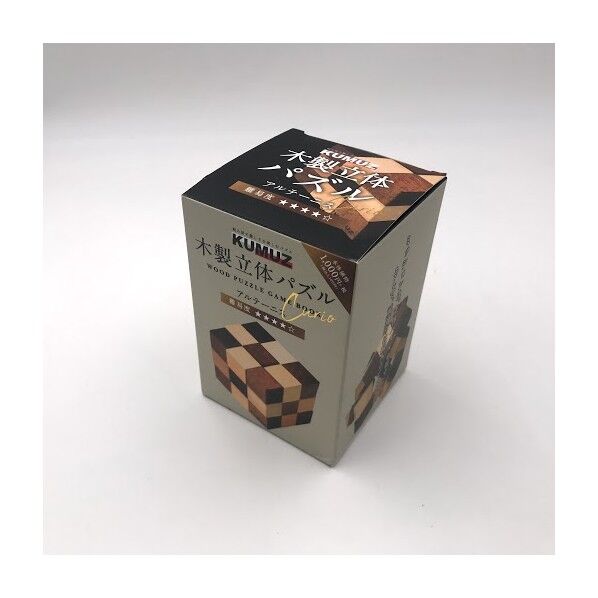 KO630460 KUMUZ 木製立体パズル アルテーニス 1個(日本出版販売)｜トラノテ