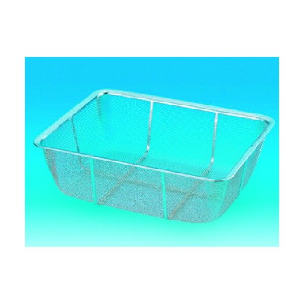 419-32-06-25 バットン網かご ステンレス製 10取 1点(東京硝子器械)｜トラノテ