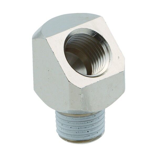 PL45-3F-3M 45度エルボRc3／8・R3／8 33 x 22 x 22 mm(チヨダ(千代田通商))｜トラノテ