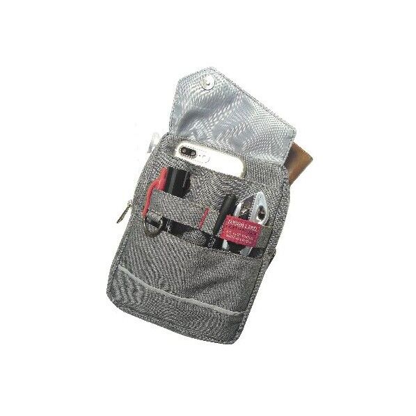 TOUGH LABEL 軽ワークポーチ (W)140mmx(H)200mmx(D)33mm KW-3 1個 (中林製作所)｜トラノテ