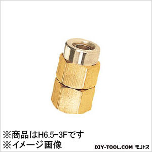 チヨダ ホースソケット10mm・RC3/8 H6.53F (チヨダ(千代田通商))｜トラノテ